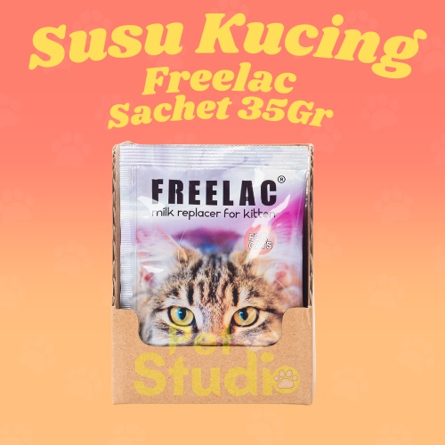 Freelac Allergy Cat Milk Lactose Free Milk Sachet 20gr Kitten Baby Cat ...