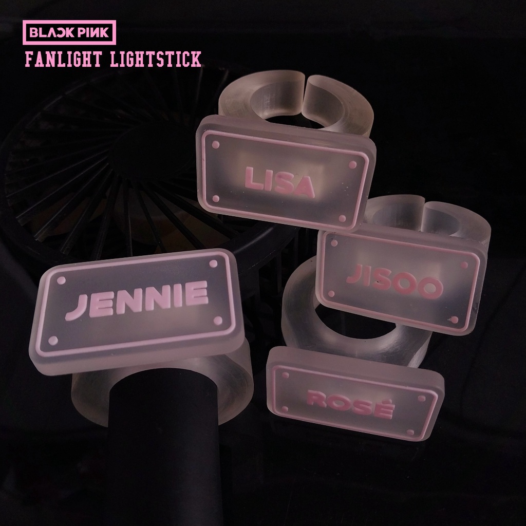 BLACKPINK FANLIGHT LIGHTSTICK MEMBER ACCESSORIES JENNIE JISOO LISA ROSE ...