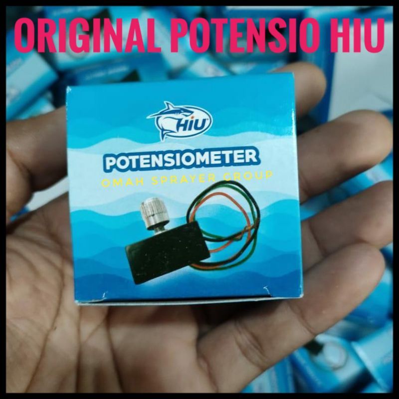 Potentio Original HIU Tengki Electric Sprayer Full Aluminum Knob (Full ...