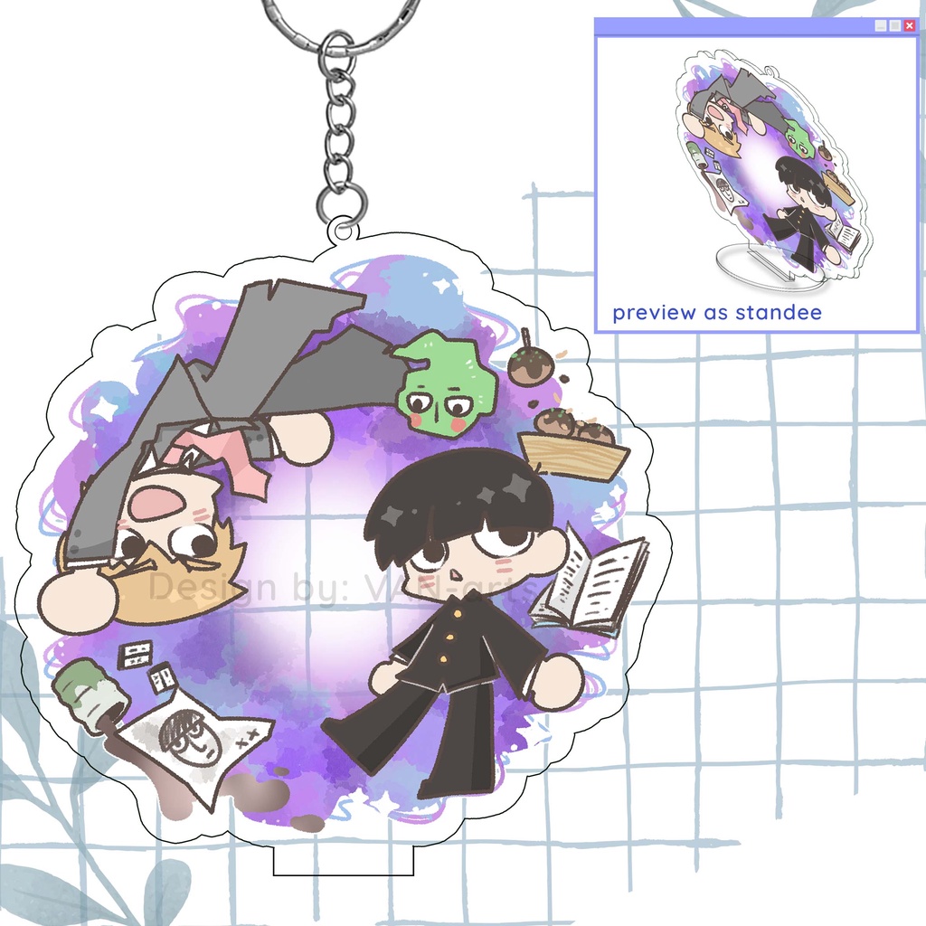 Mob Psycho 100 Keychain Standee | Shopee Malaysia