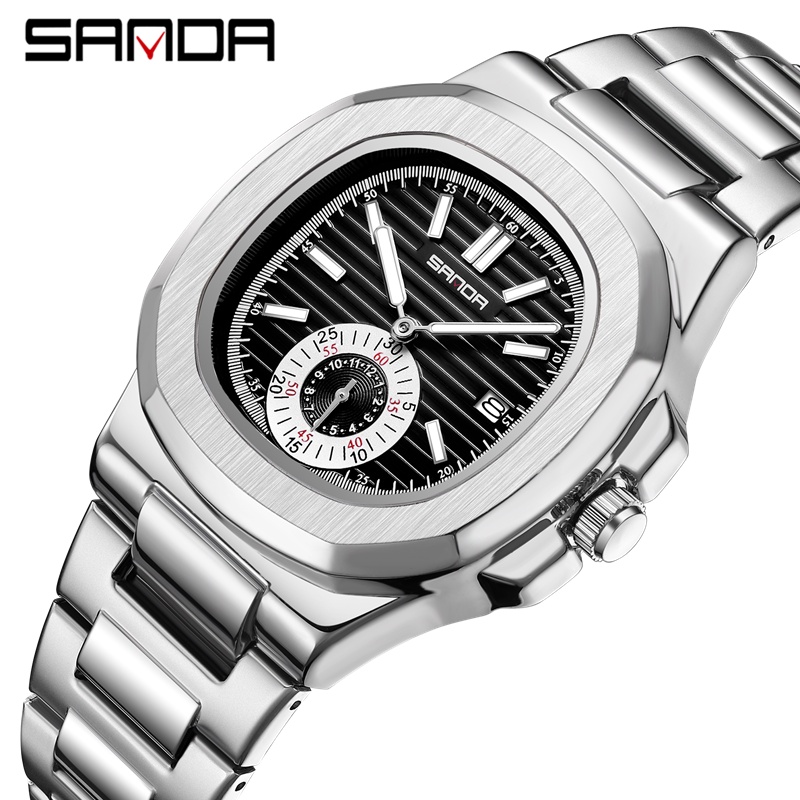 SANDA Luxury Brand Fashion Casual Men's Watches Waterproof Men's ...