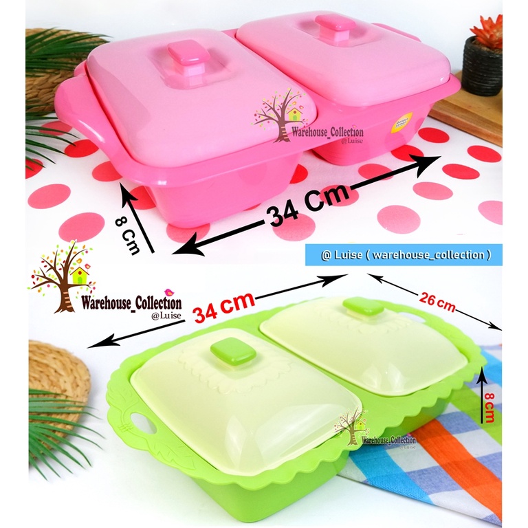 Stale Vegetable Side Dish With Lid/double golden sunkist Buffet ...