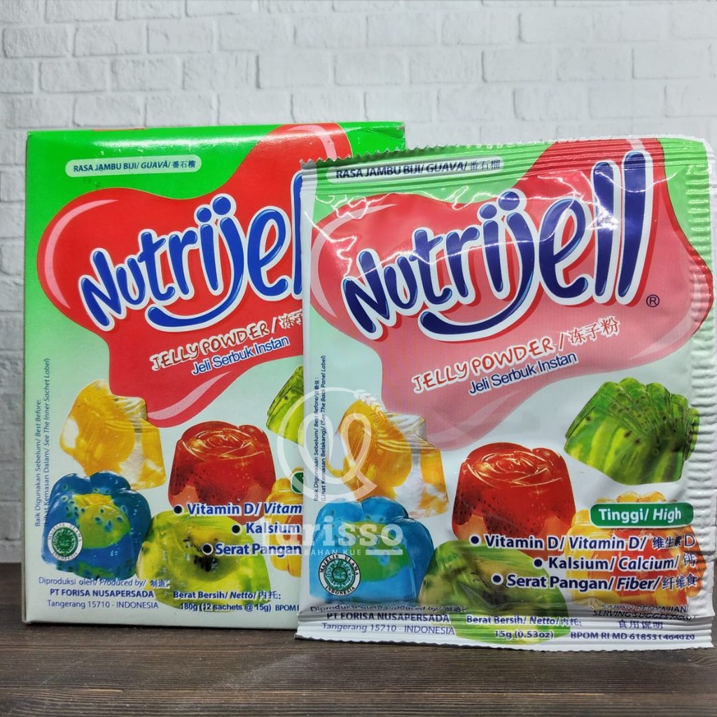 Nutrijell JELLY POWDER JELLY POWDER Instant POWDER GUAVA Flavor/GUAVA ...