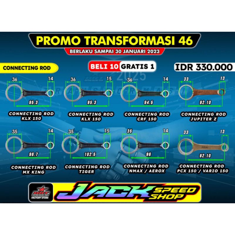 Handlebar PISTON BRT MX KING VIXION OLD NEW XABRE R15 WR155 XSR155 MT15 ...