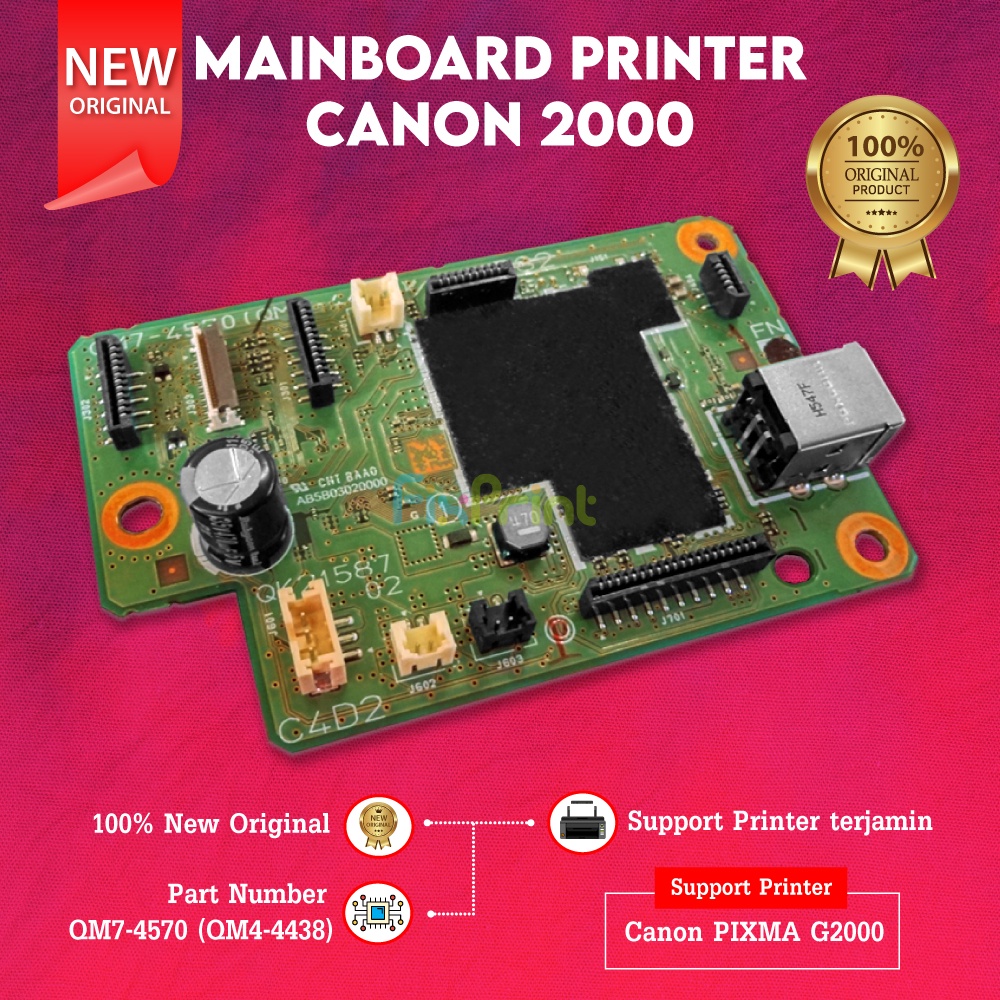 Board Printer G2000 G2000 Mainboard Original Canon Motherboard | Shopee ...