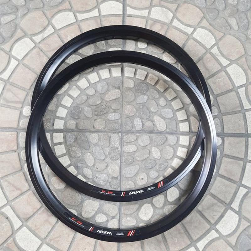 HITAM Rims - RIMS ARAYA BT550 16x1 3/8 28 hole Black Bicycle | Shopee ...