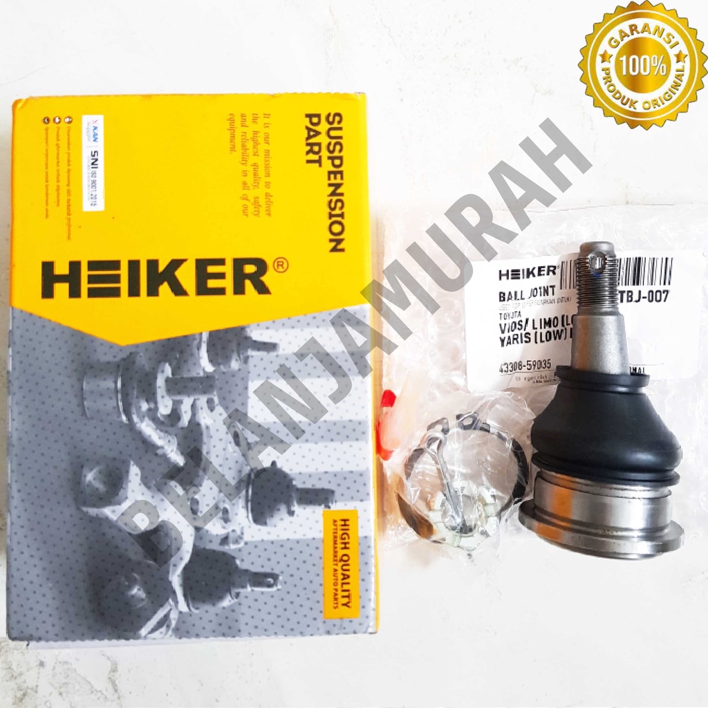 Ball Joint Vios / Limo, Yaris, Etios Heiker ORIGINAL 100% 43308-59035 ...
