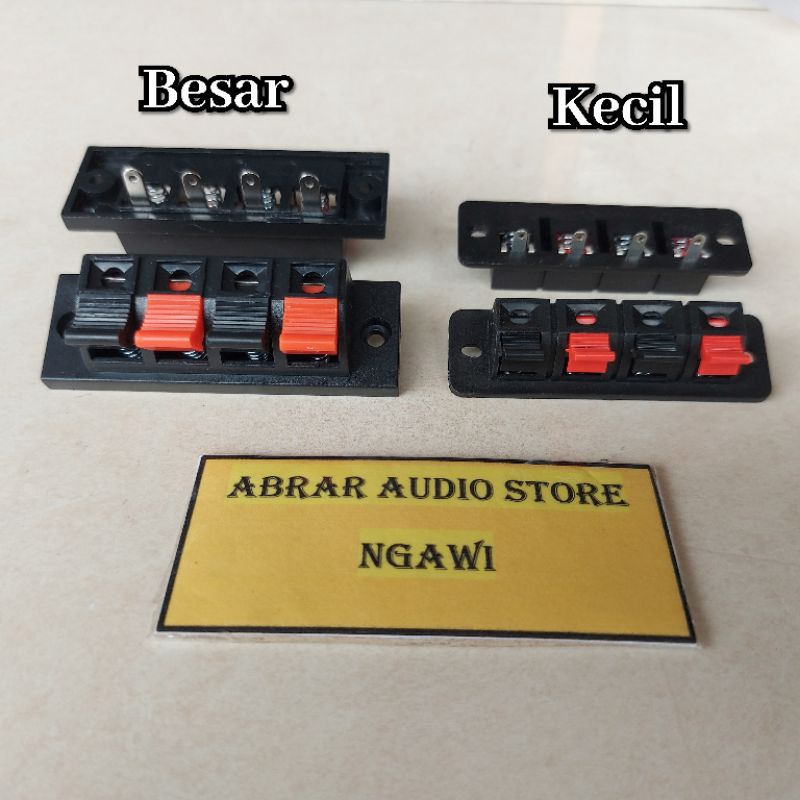 4-pin Clamp Terminal/4-Pin Clamp Speaker Terminal/Large 4-Pin Speaker ...