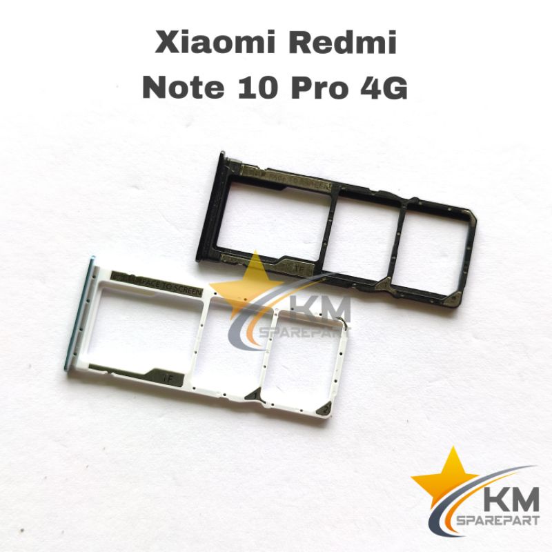 Simlock Simtray Sim Holder Slot Xiaomi Redmi Note 10 Pro 4G | Shopee ...