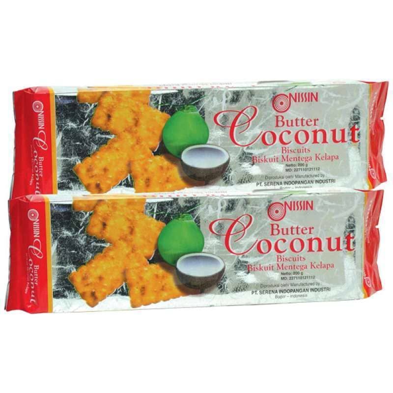 Nissin Butter Coconut Biscuits Cookies Butter Cookies | Shopee Malaysia