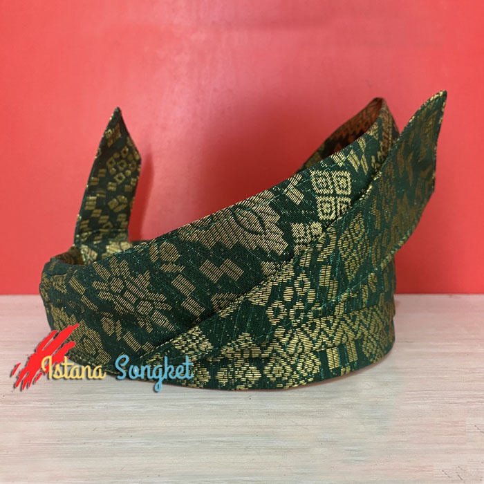 Tanjak Melayu Weaving Songket Tengkolok Adult And Teenage Children With ...