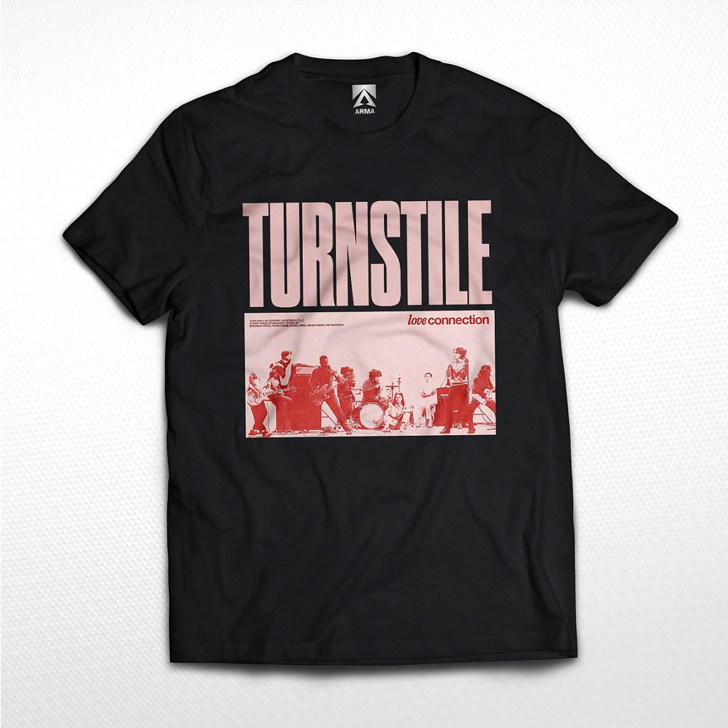 Turnstile Love Connection BAND T-Shirt/hardcore punk Music T-Shirt ...
