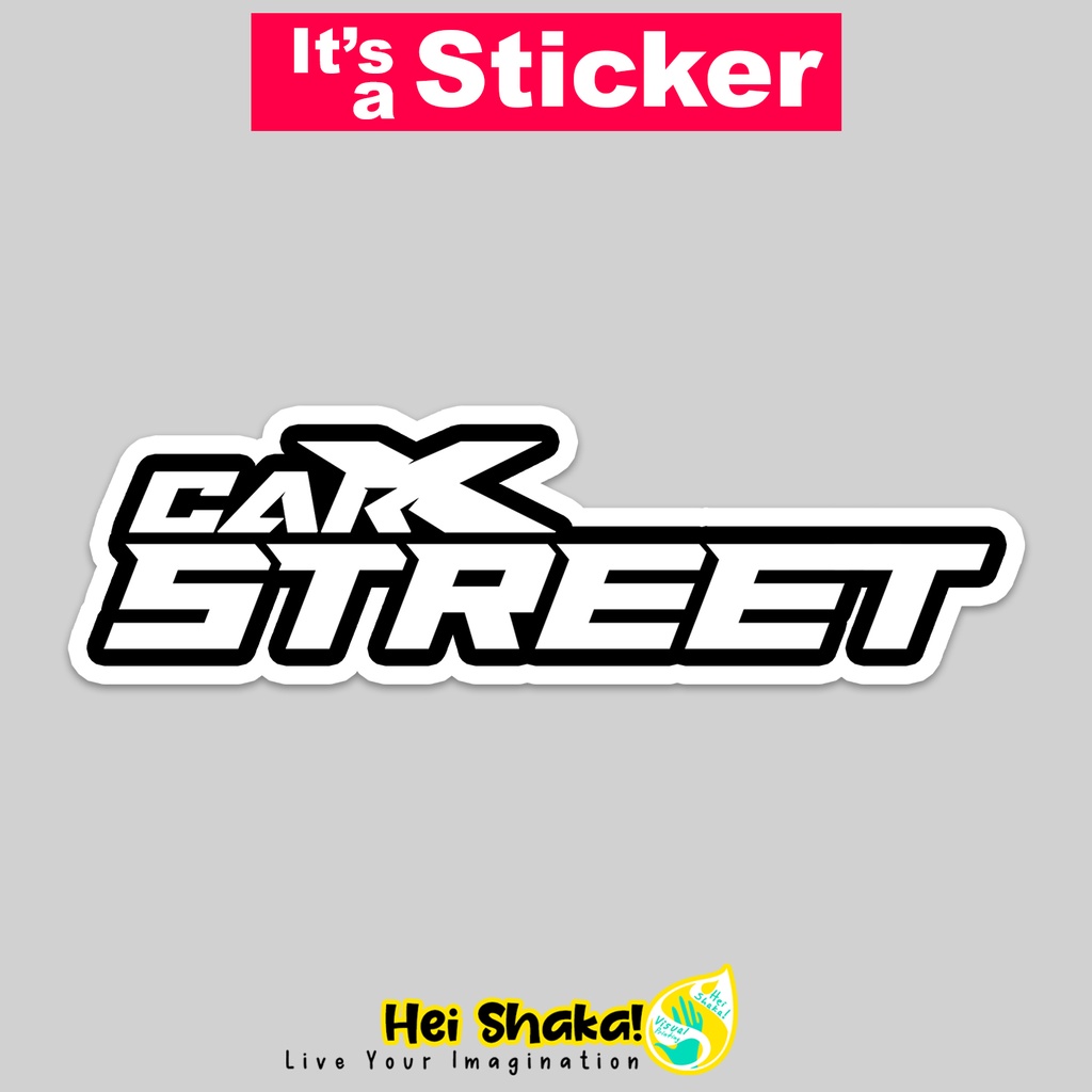 Carx Street Logo Sticker Gamer Sticker Gaming Sticker Waterproof Vinyl ...
