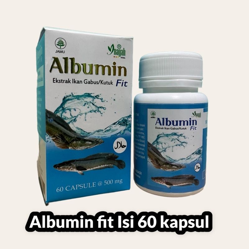 Kutuk Al Bumin Fit Inayah Snakehead Fish Extract Capsules 60 Capsules ...