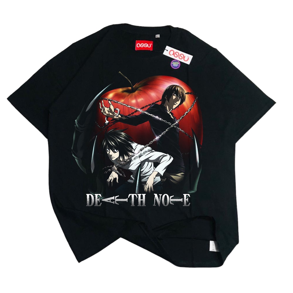Ossu Anime Comic Death Note - Apple Tshirt | Shopee Malaysia