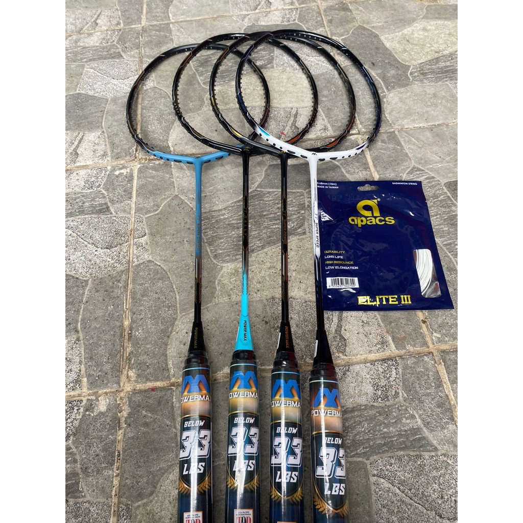 ORIGINAL POWERMAX YT SERIES SPEED/POWER/RALLY/CONTROL BADMINTON RACKET ...