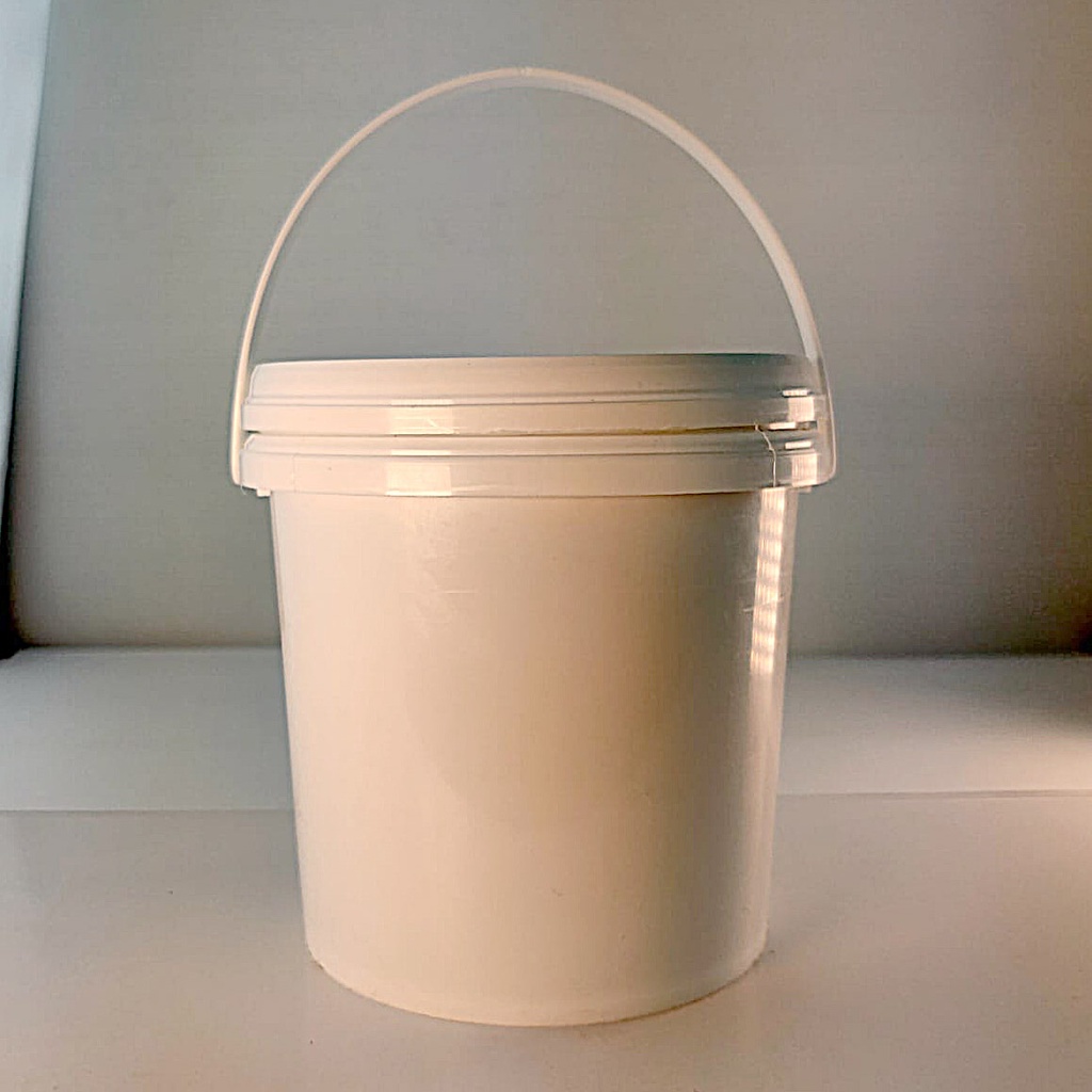 1 Liter Date Palm Packaging Bucket Jar with Seal Lid (Thick) | Shopee ...