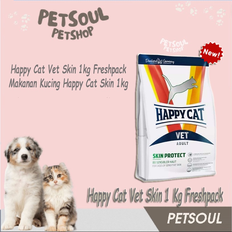Happy Cat Vet Skin 1kg Cat Food Happy Cat Skin 1kg | Shopee Malaysia