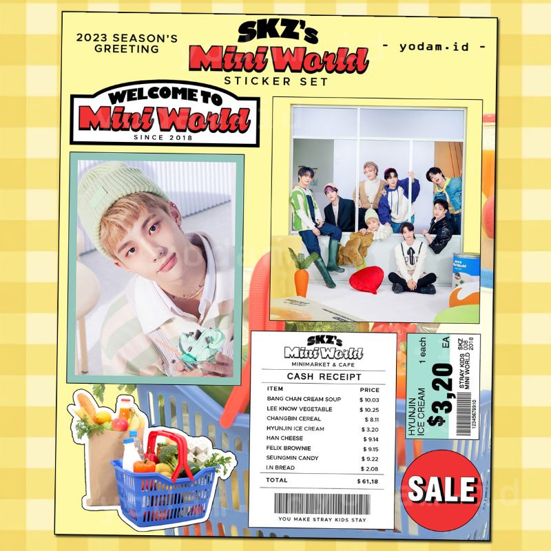 Diy STICKER CASE, STICKER AESTHETIC STICKER KPOP Waterproof SKZ STRAY ...