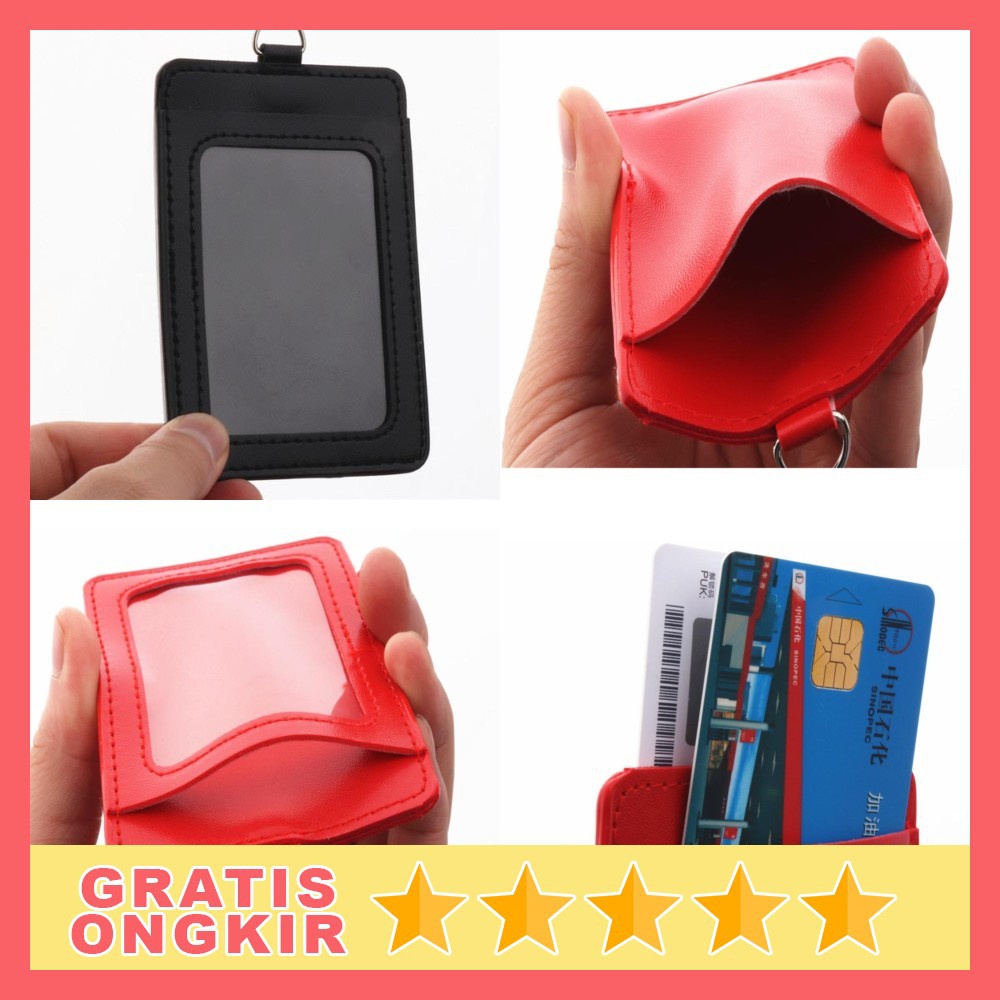 Name Tag ID Card Holder Case Badge Pocket IDCard Identification Card ...