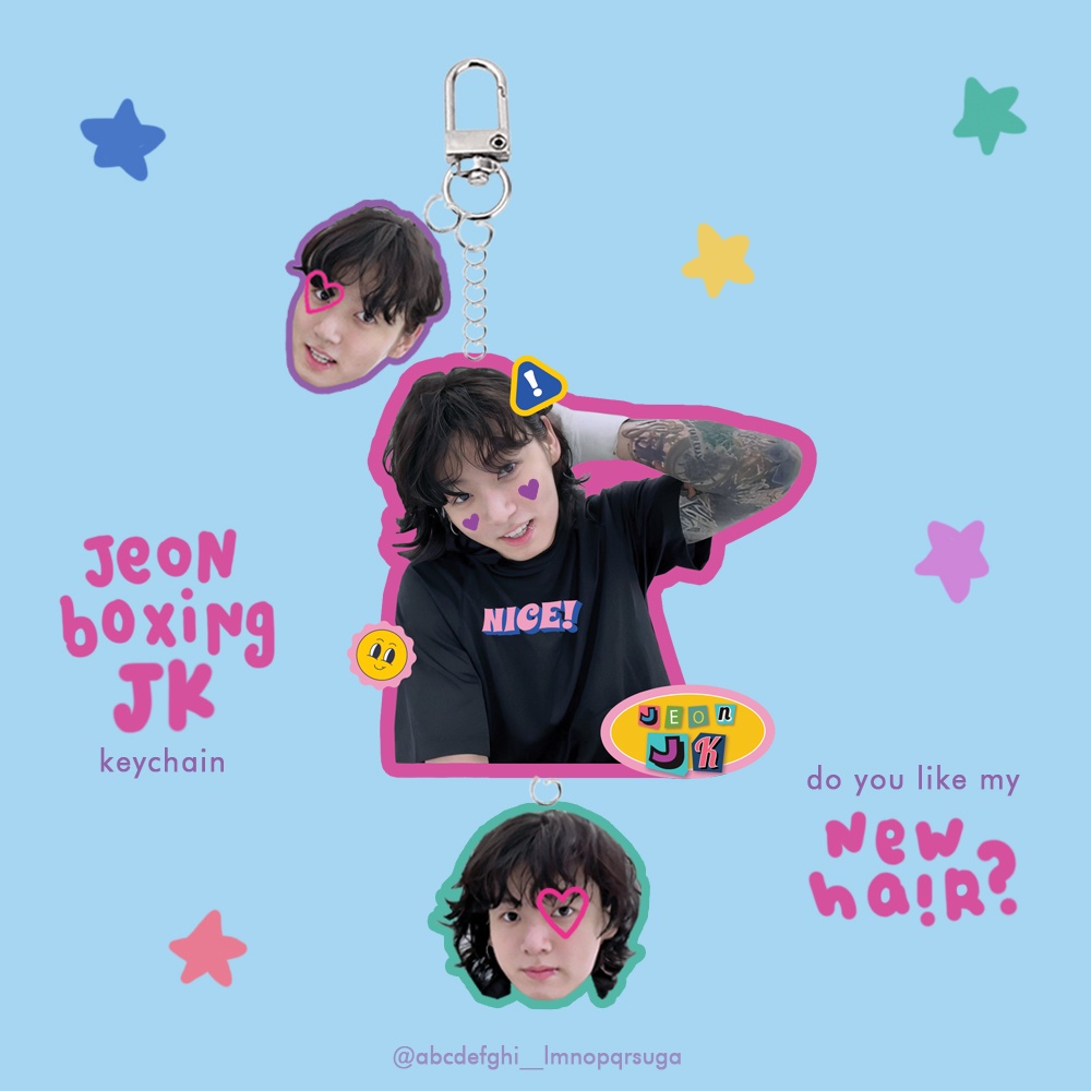 Jeon Boxing JK Keychain | Shopee Malaysia