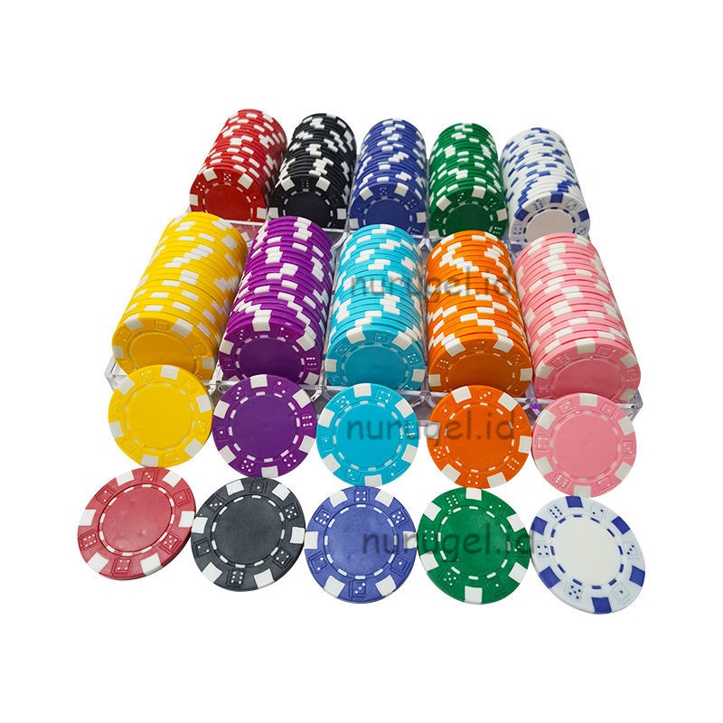 Poker Chips 50 pcs ABS Chip Coins Texas Coins Holdem | Shopee Malaysia