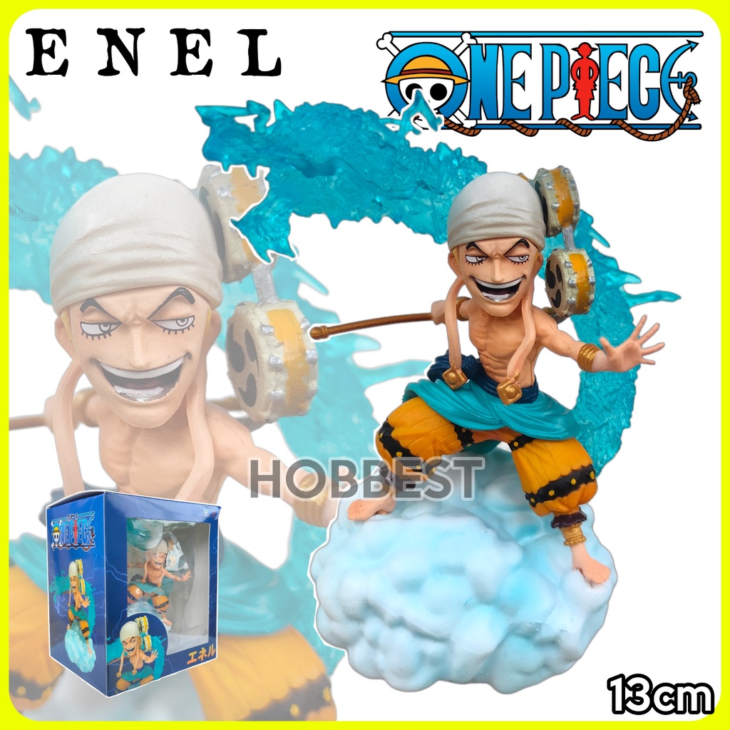 One PIECE Action Figure: GOD ENEL - Miniature Eneru Luffy Skypiea Cake ...