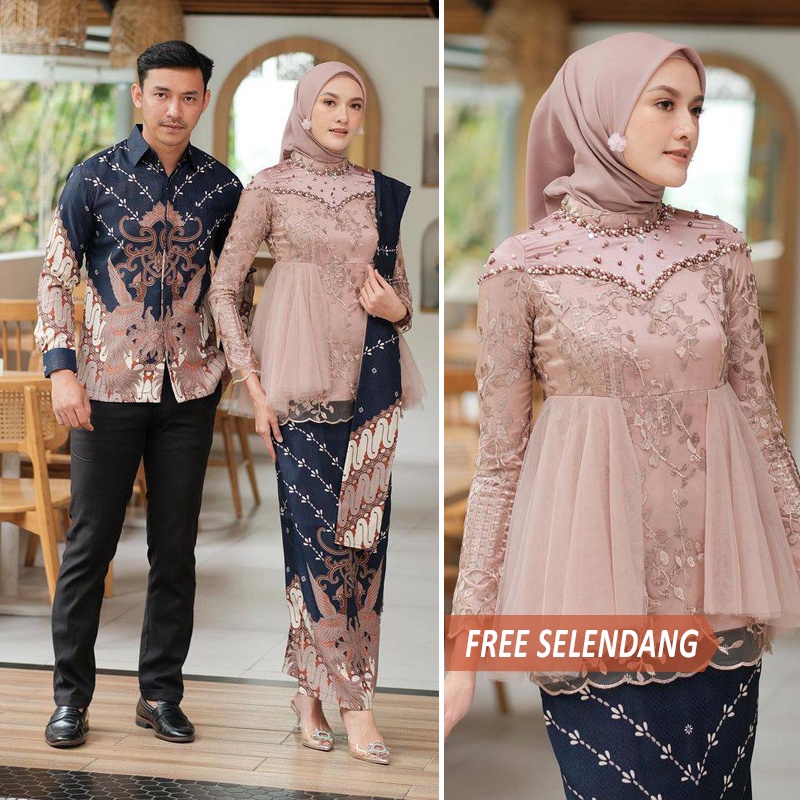 Batik Couple Kebaya Modern Kebaya Fitness Kebaya Application For The ...