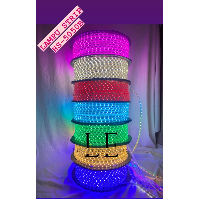 Led HOSE STRIP LIGHT 5050 SMD AC 220V OUTDOOR/INDOOR METER (1M-5M ...