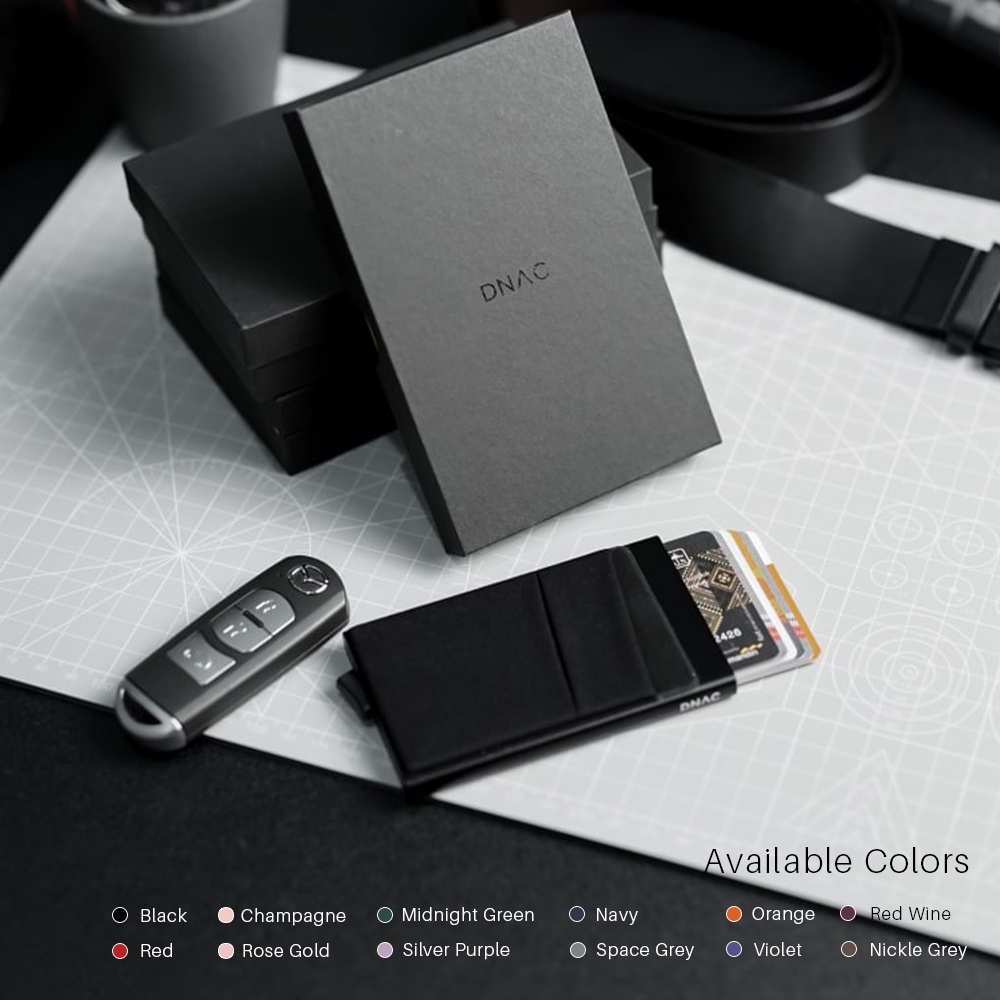 Dnac Smart Wallet Card Holder RFID Card Wallet - DEFECT | Shopee Malaysia