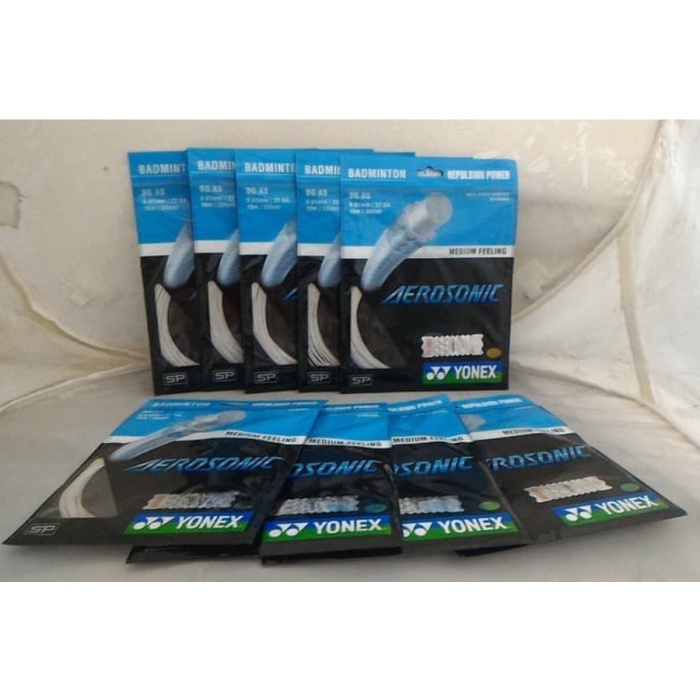 Yonex Aerosonic Badminton Racket String -100% Original Sp Code | Shopee ...
