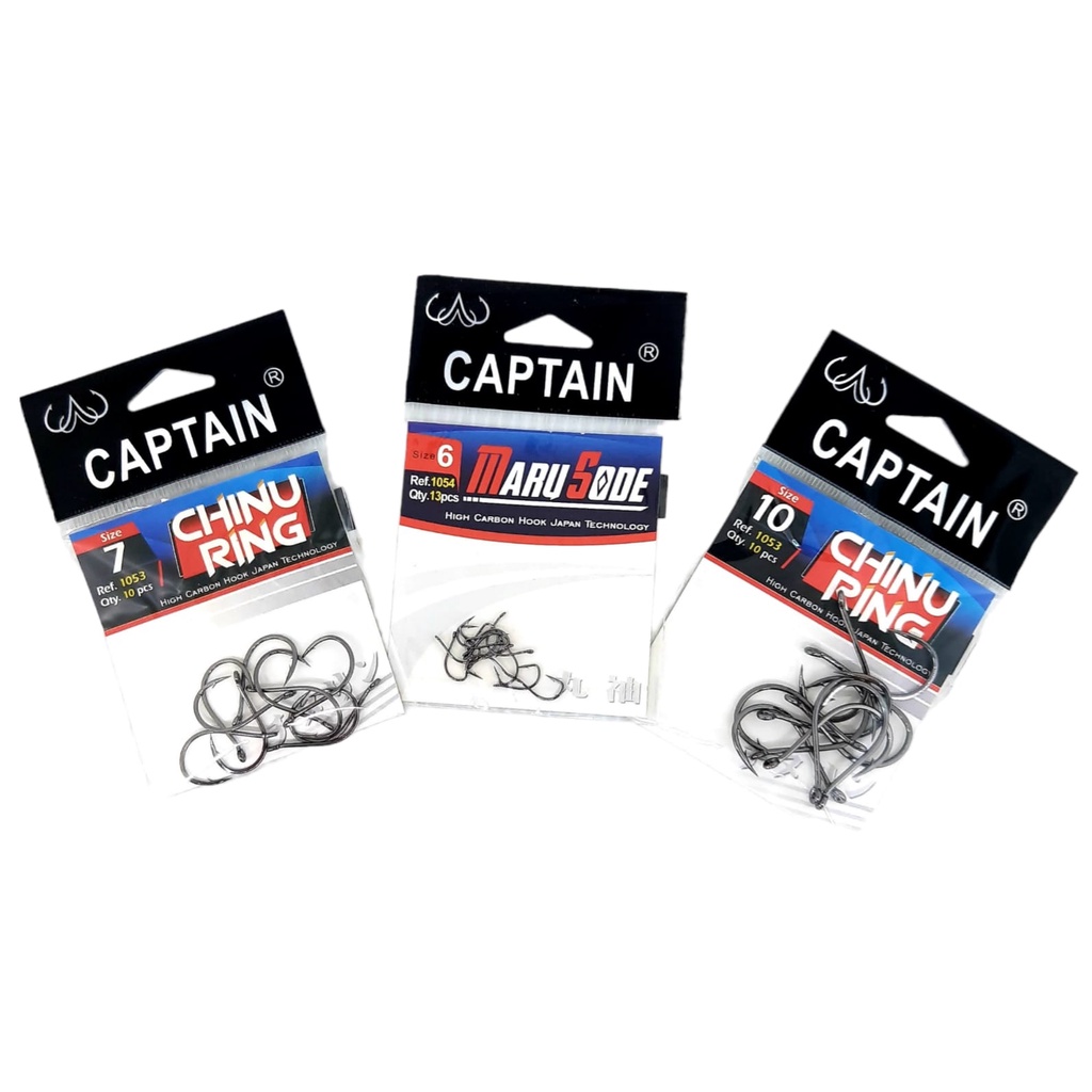 Chinu Hook/MARUSODE CAPTAIN Strong And Sharp PREMIUM JAPAN MATERIAL ...