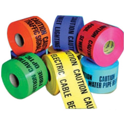 Under ground barricade tape warning barrier, custom order barricade ...