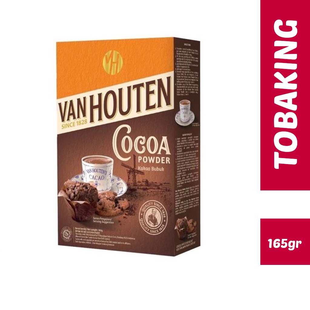 Van Houten Cocoa Powder 165 gr Chocolate Powder | Shopee Malaysia
