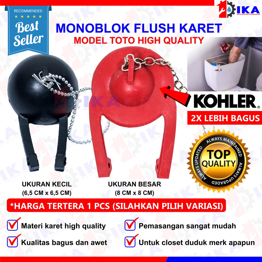 LARGE SMALL MONOBLOCK FLUSH RUBBER TOTO MODEL FLOAT LID TOILET SITTING ...