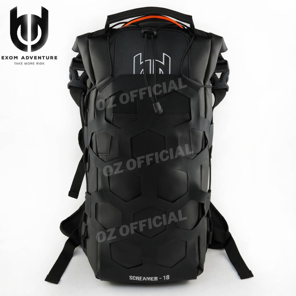 Exom - SCREAMER 18 WATERPROOF BACKPACK - MOTOCROSS BACKPACK - Men's ...