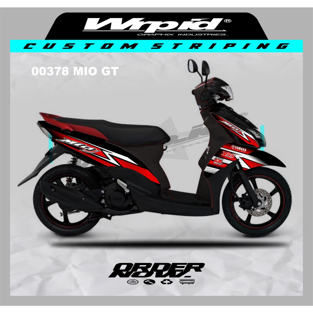 00378 sticker striping And fullbody motor mo gt motif simple racing ...