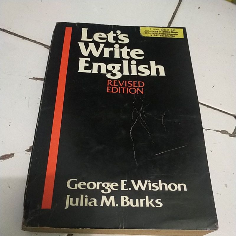 Original LETS WRITE ENGLISH | Shopee Malaysia