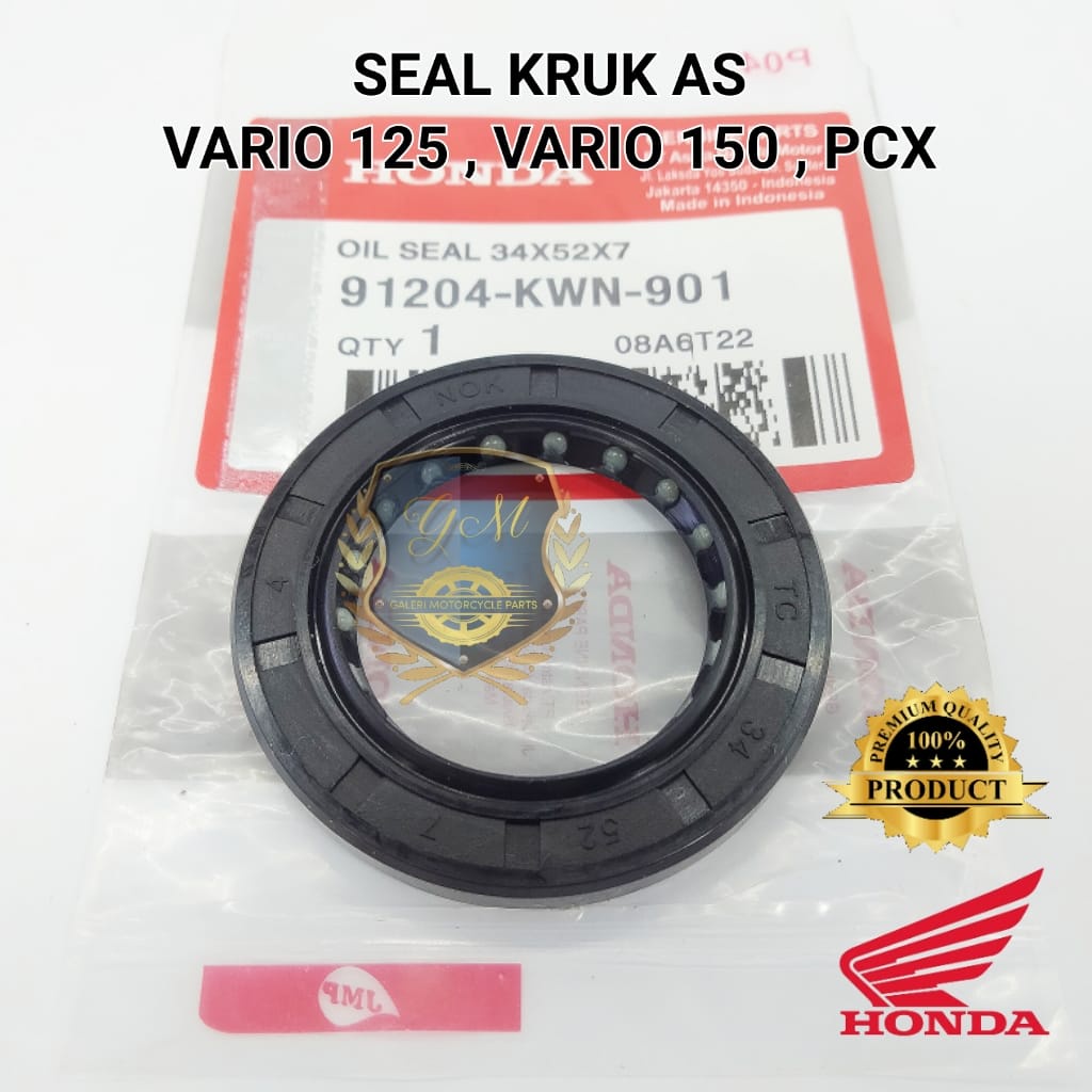 Original SEAL Crucket Axle Left KWN ORI HONDA VARIO 125 150 TECHNO LED PCX 125 150 SIL ORIGINAL ...