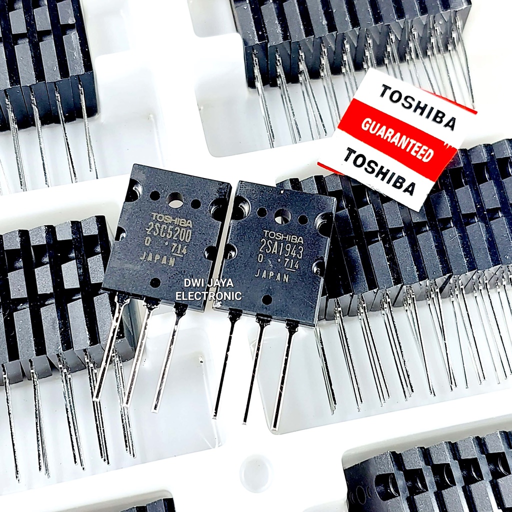 Transistor THOSIBA SA1943 /SC5200 ORIGINAL JAPAN LOT 714 | Shopee Malaysia
