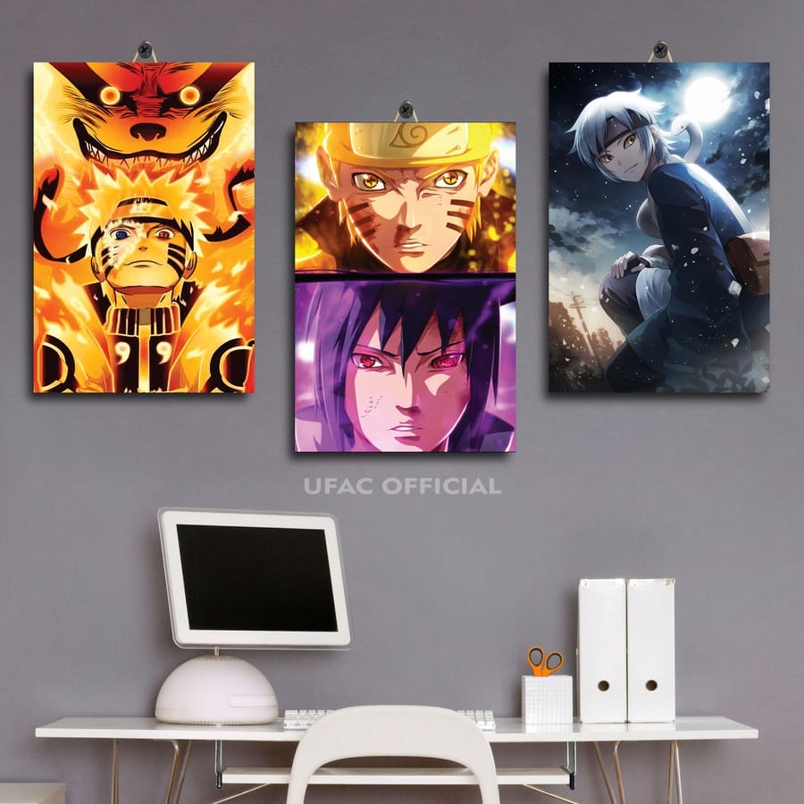 HIASAN DINDING KAYU 61-80 COOL NARUTO IMAGE LIVING ROOM DISPLAY 20X30 ...