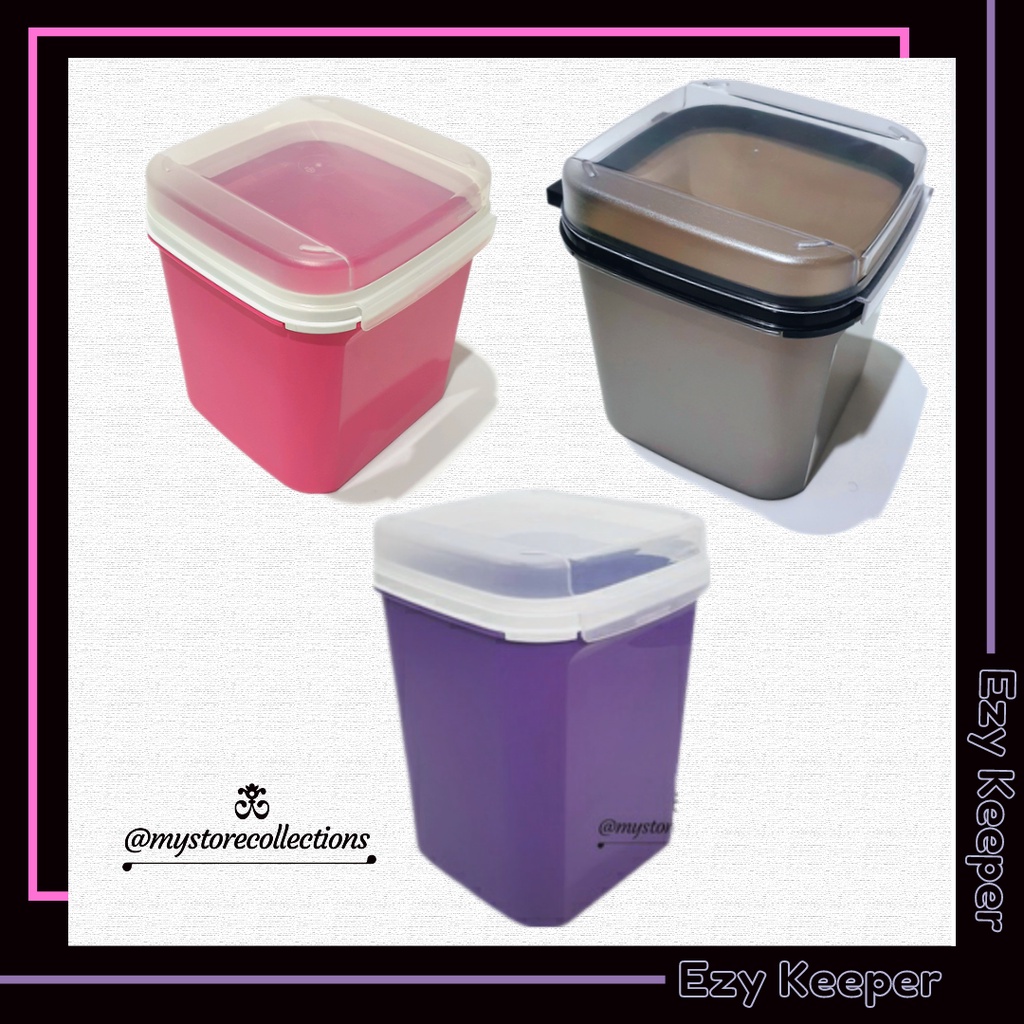 Signature Square - Ezy keeper Silver Indo - Import (Toples Eat Snack ...