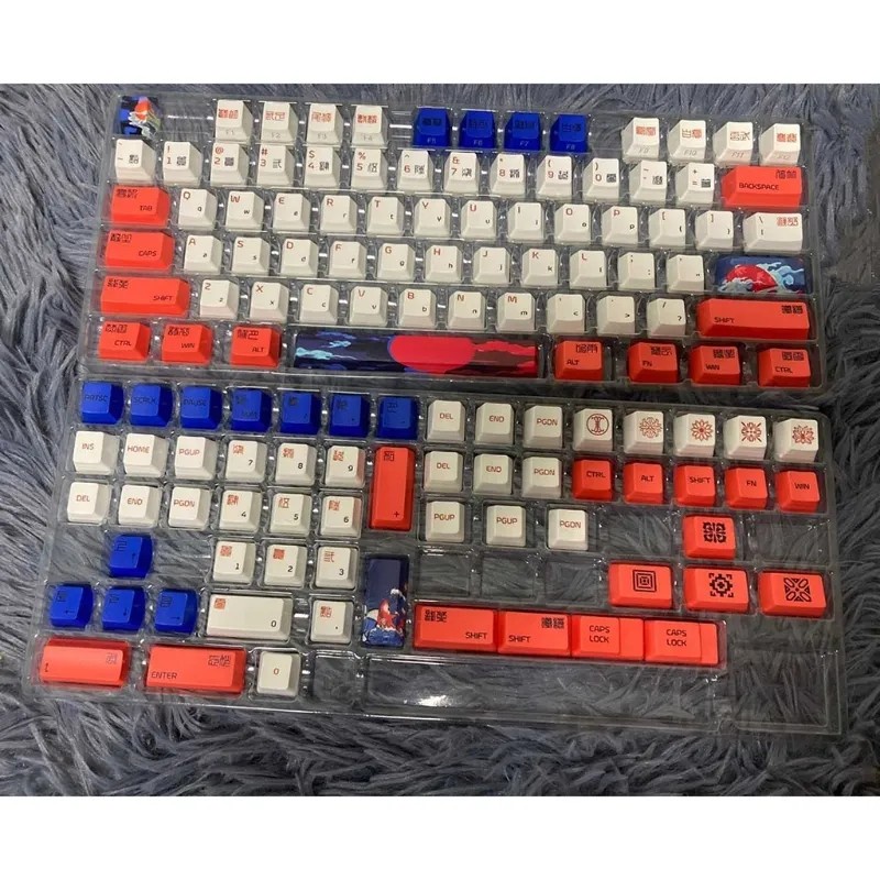 Keycaps pbt Sunset Moon 135 Keys OEM Profile keycap set | Shopee Malaysia