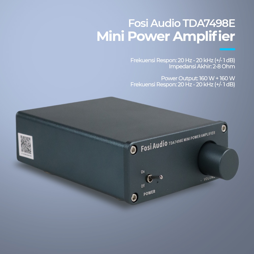 Audio Mini Power Amplifier Hi-Fi Class D 160W+160W - TDA7498 | Shopee ...