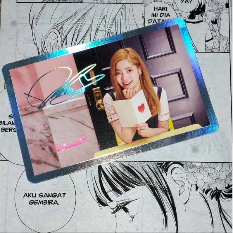 Twice Dahyun Signal Hologram sign photocard pc | Shopee Malaysia