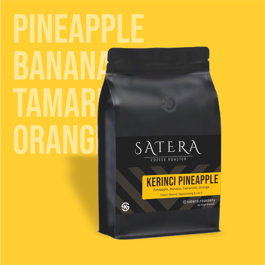 Arabica Coffee Beans / Powder Specialty KERINCI PINEAPPLE 100gr 200gr ...