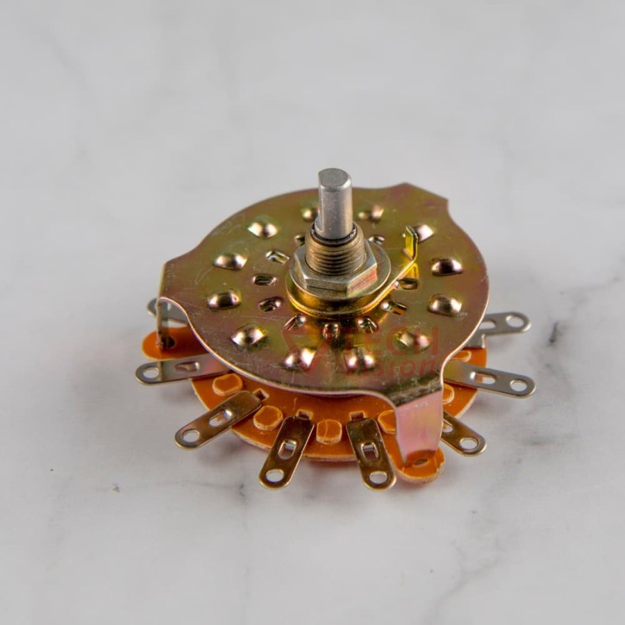 Rotary Switch 1x12 (12 Positions) Large model 10A Swivel Selector ...