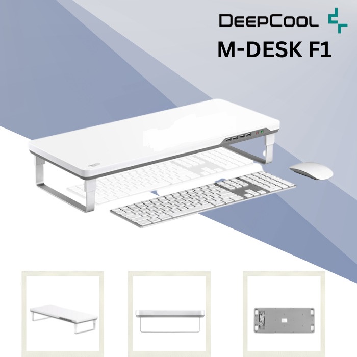 Deepcool M-Desk-F1 - Monitor Stand With USB HUB + Audio | Shopee Malaysia