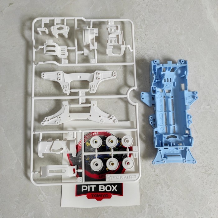 Tamiya Chassis VZ Blue + Gearbox White Loose Neo VQS Original | Shopee ...