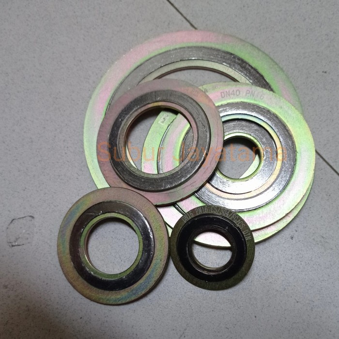 Swg/spiral Wound Gasket Carbon Steel CS PN 16 8 "Inch | Shopee Malaysia